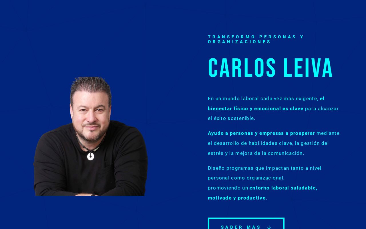 Carlos Leiva - Transformo personas y organizaciones
